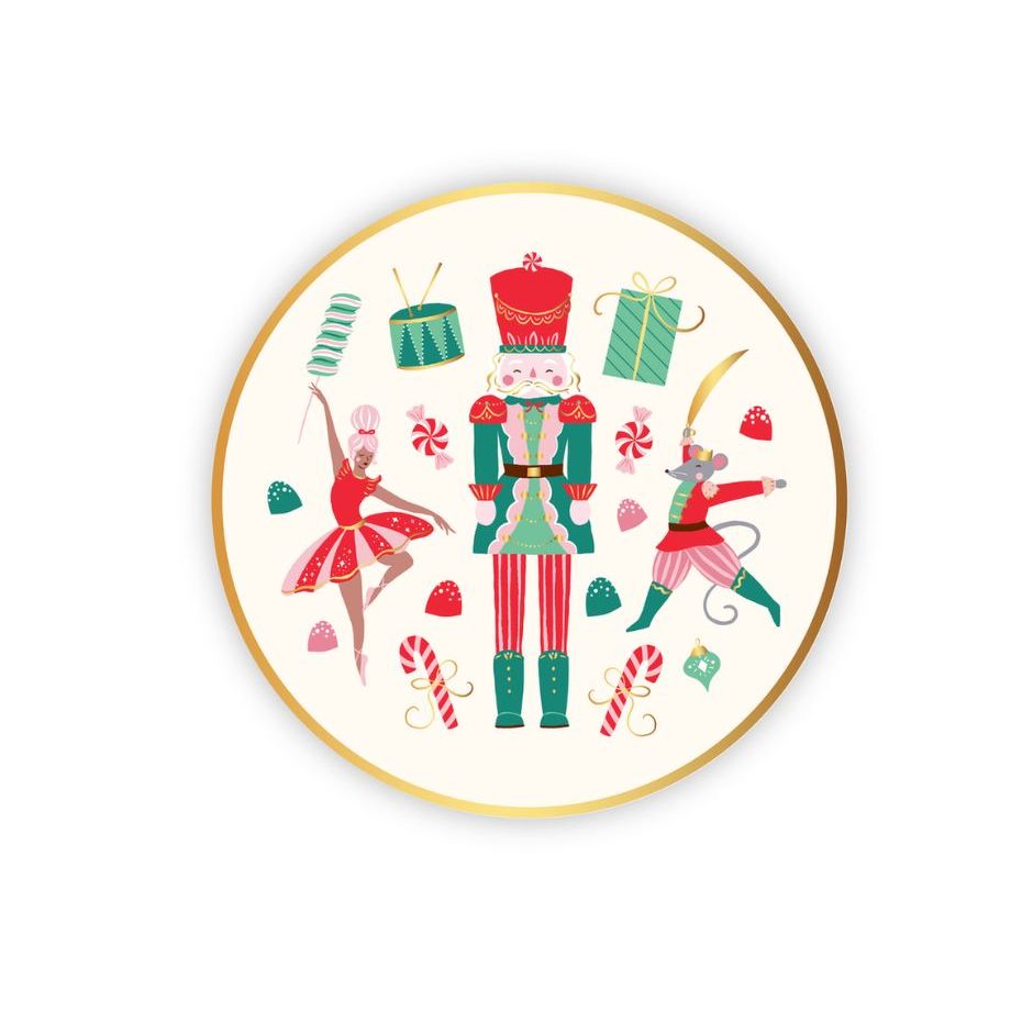 Nutcracker Dessert Plates – The Pearl Pagoda